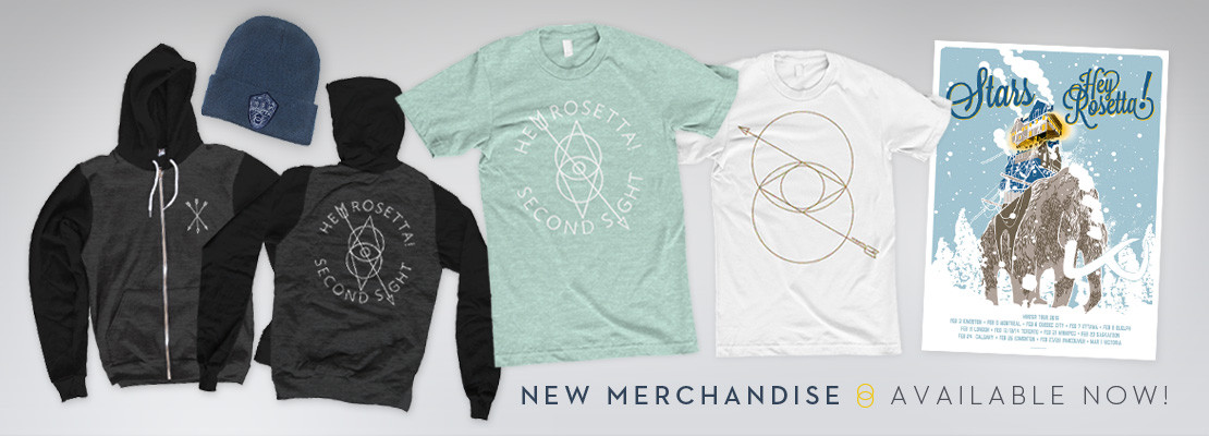 Hey Rosetta! merchandise